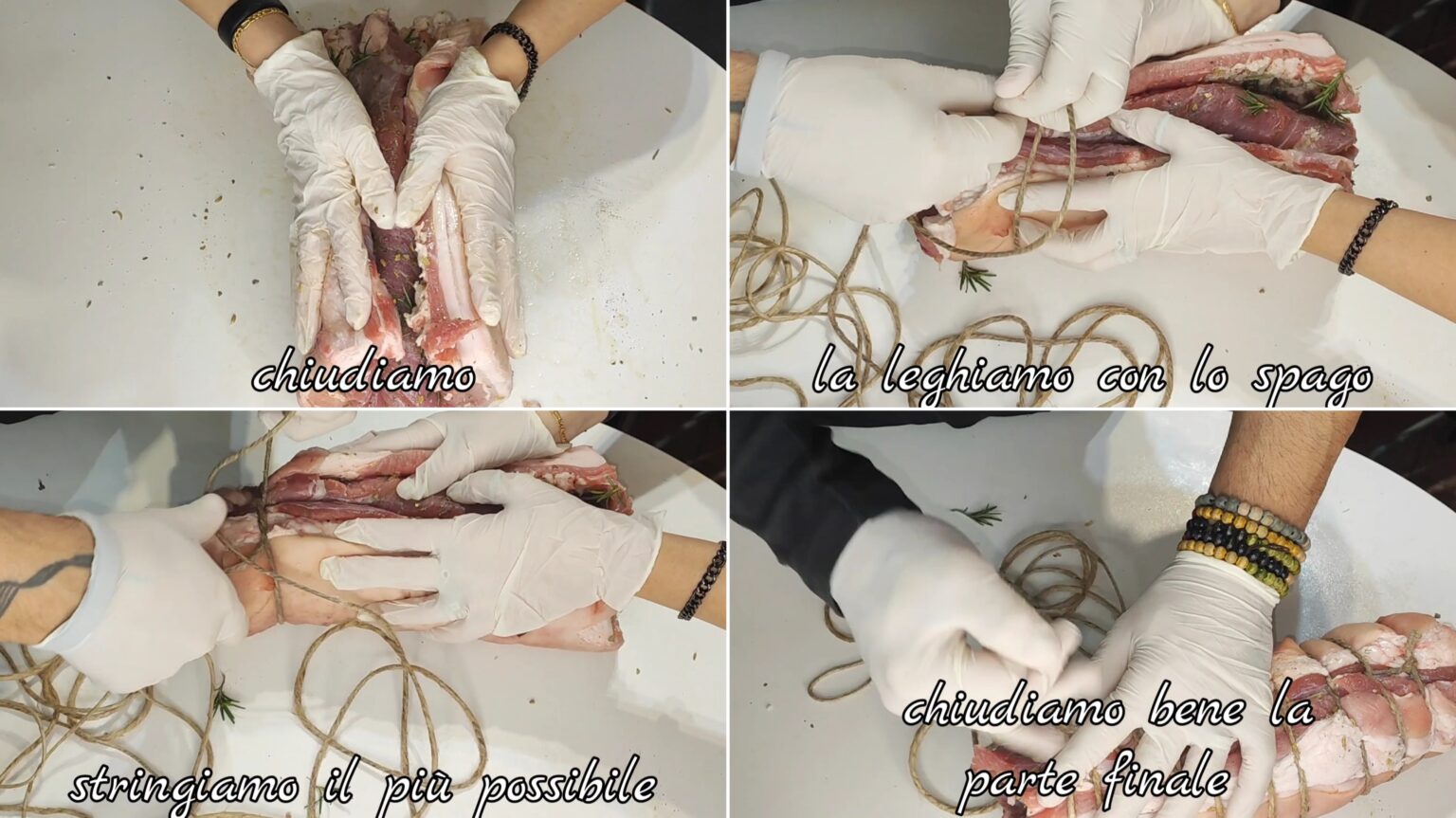 Porchetta fatta in casa con procedimento completo - esplosionedigusto