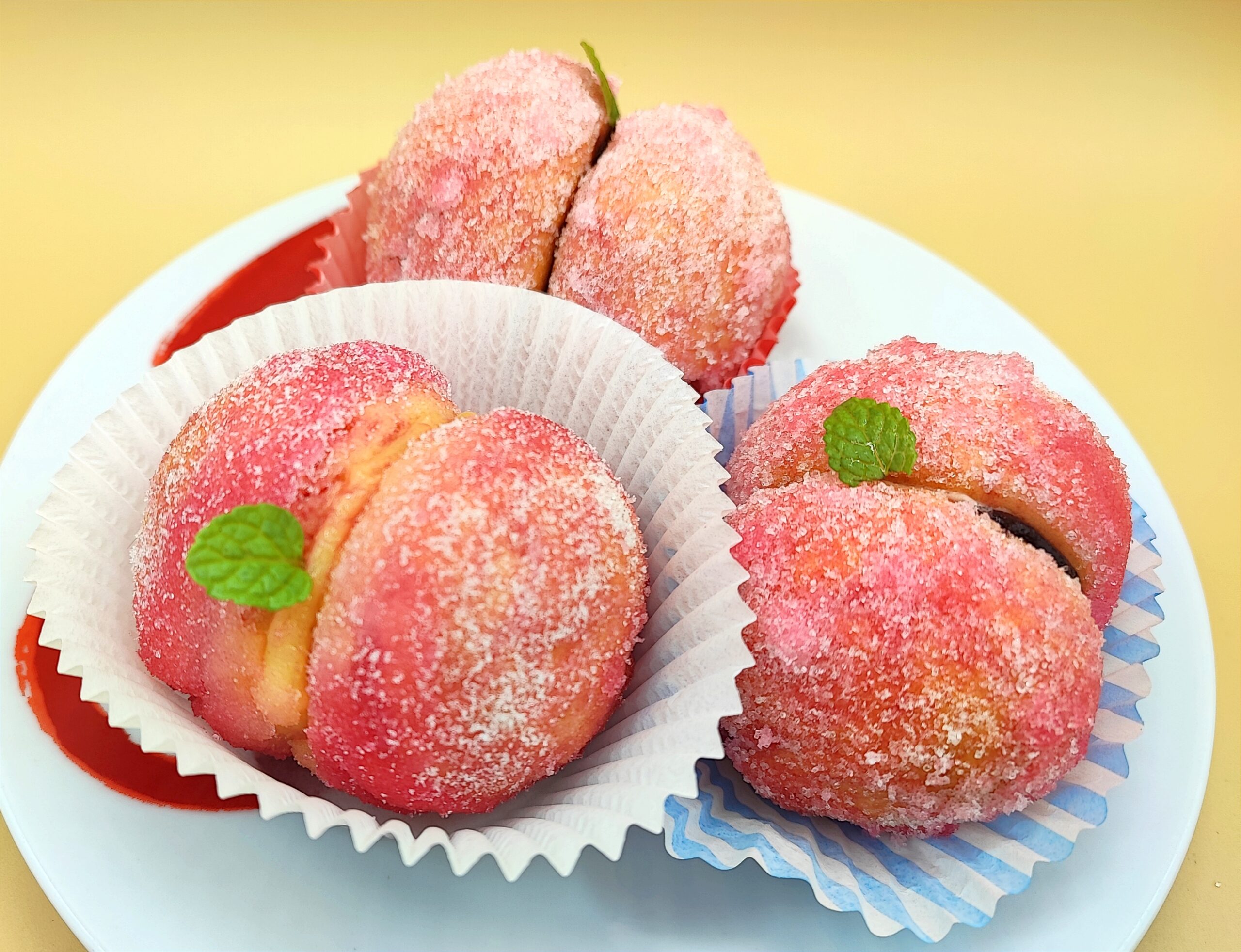 Pesche dolci con crema e cioccolato - esplosionedigusto