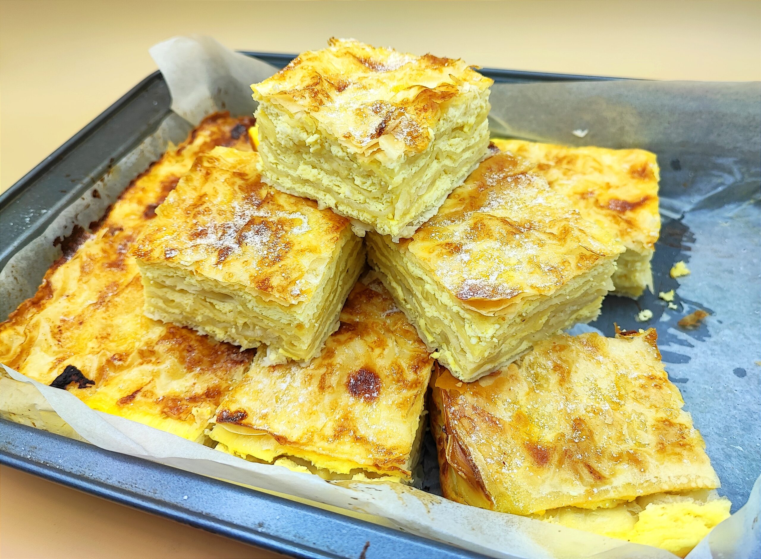 dolce di pasta fillo con la ricotta - esplosionedigusto