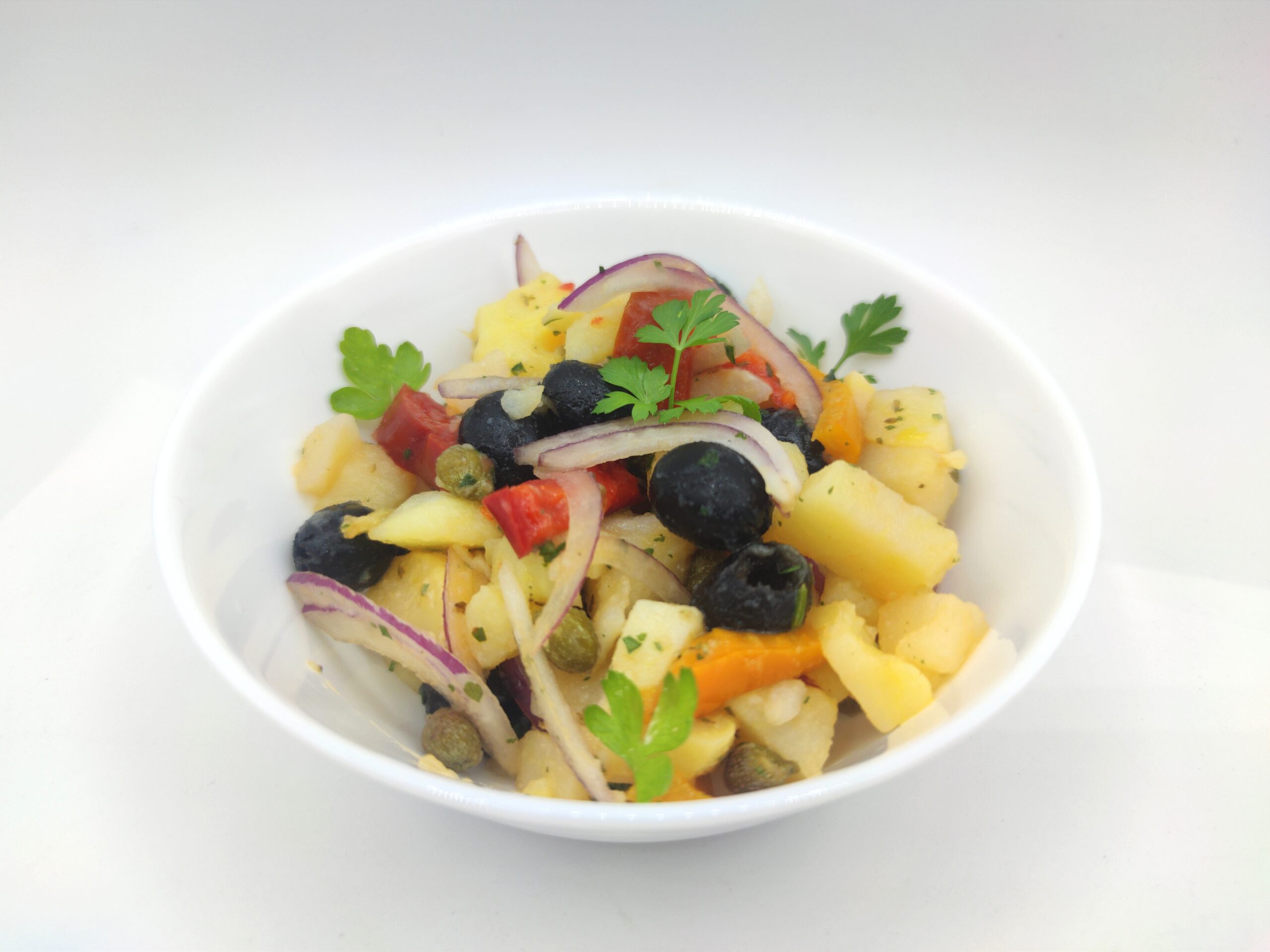 Insalata di patate vegana - esplosionedigusto