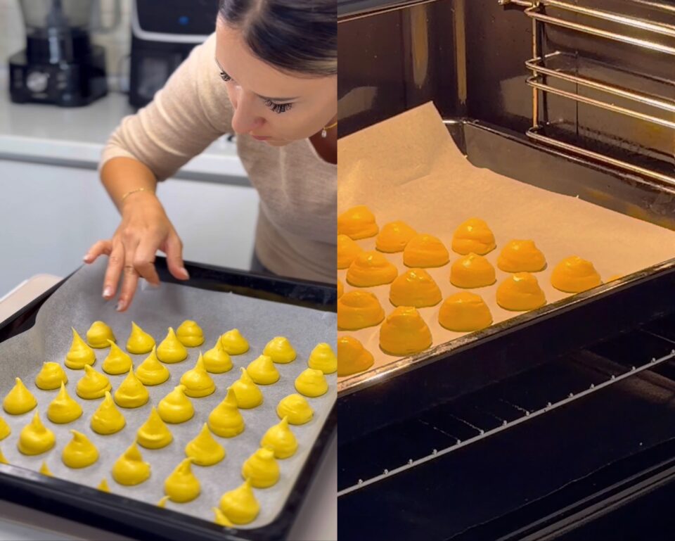 Profiteroles salato con prosciutto e formaggio – Antipasto scenografico ...