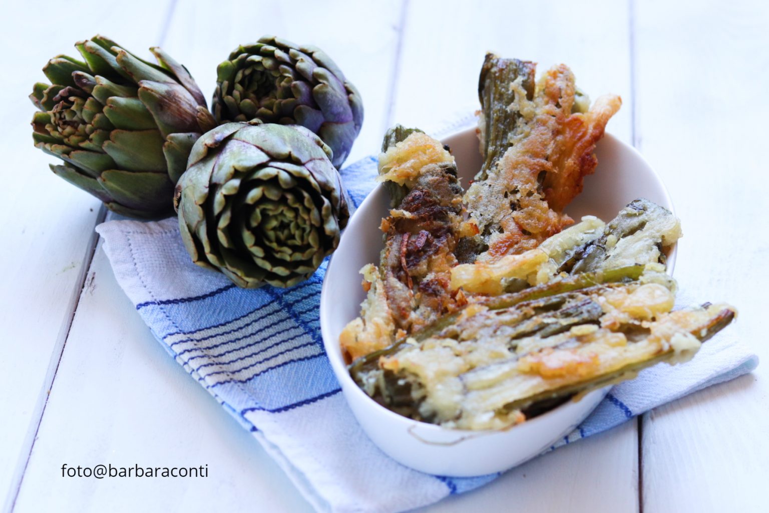 Cardi fritti in pastella