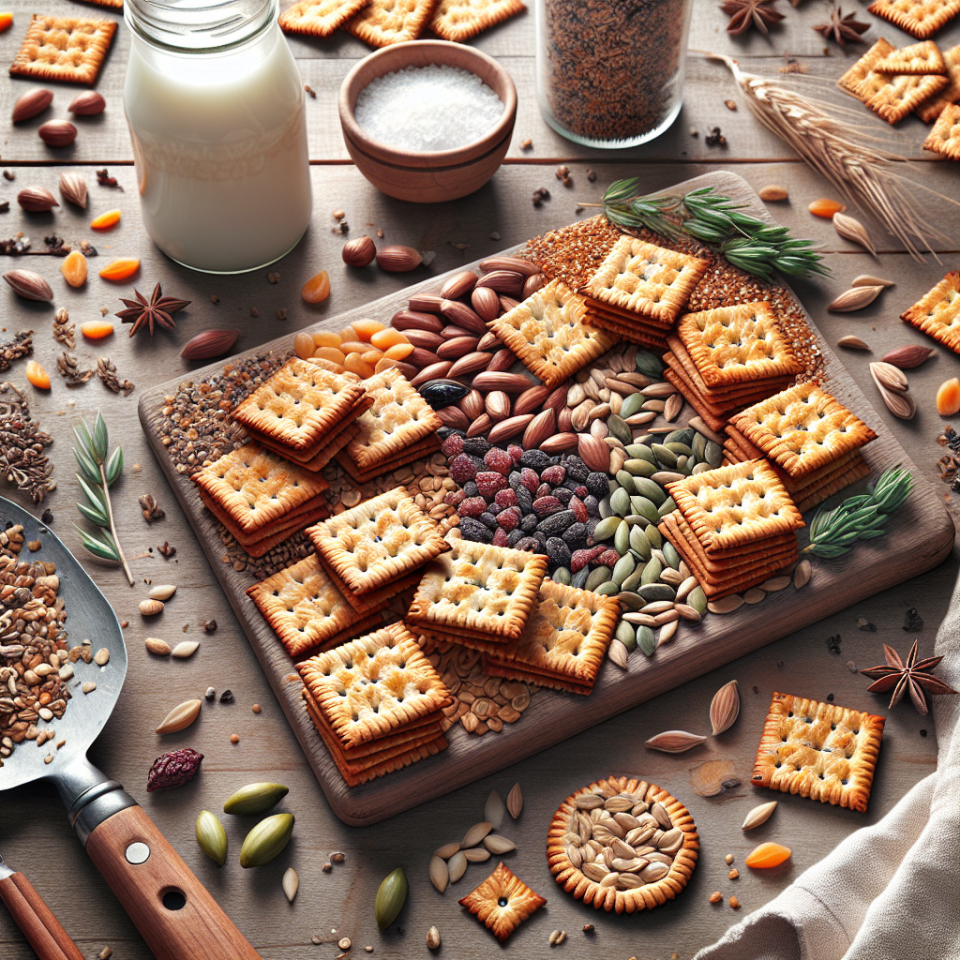 Crackers di semi fatti in casa: ricetta sana, veloce e senza farina ...