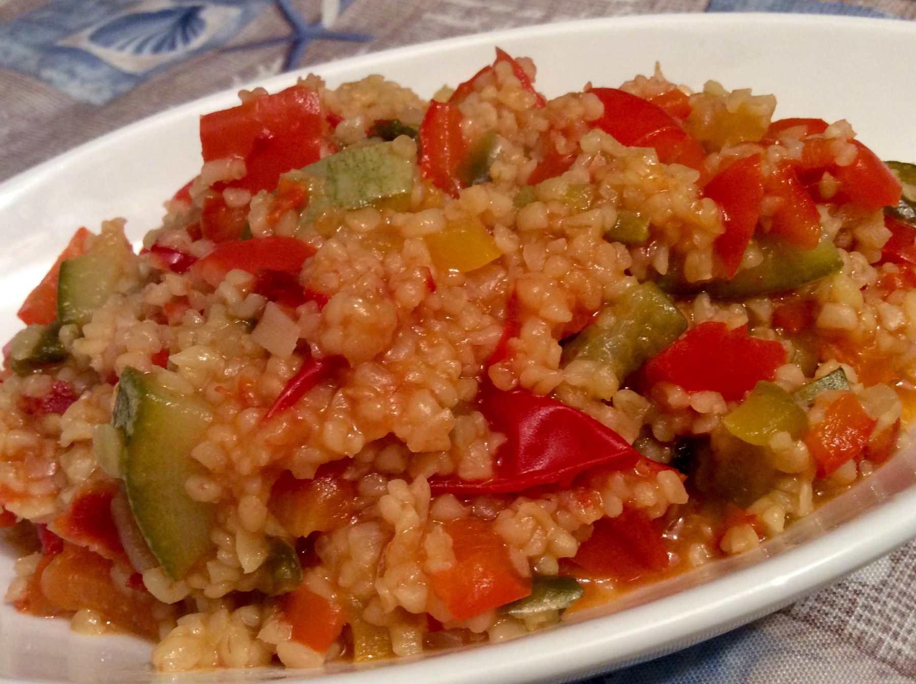 BULGUR ALLE VERDURE (RICETTA LIGHT)