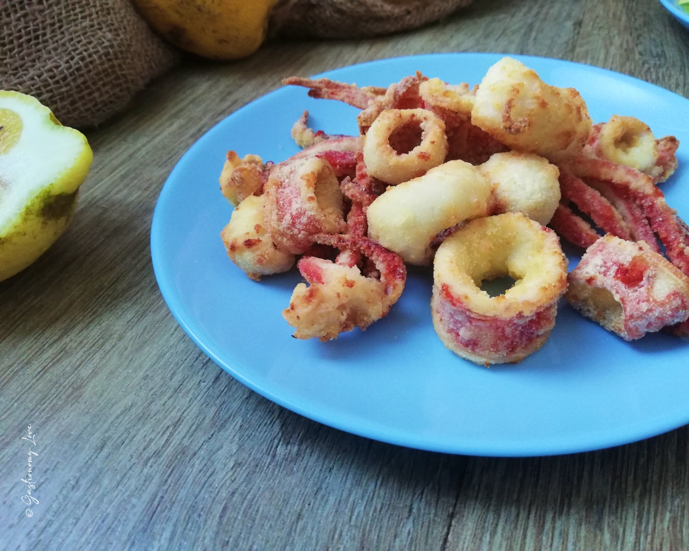 Totani fritti in friggitrice ad aria - GASTRONOMY LOVE