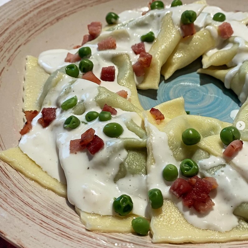Ravioli di piselli - Gessi_in_Cucina