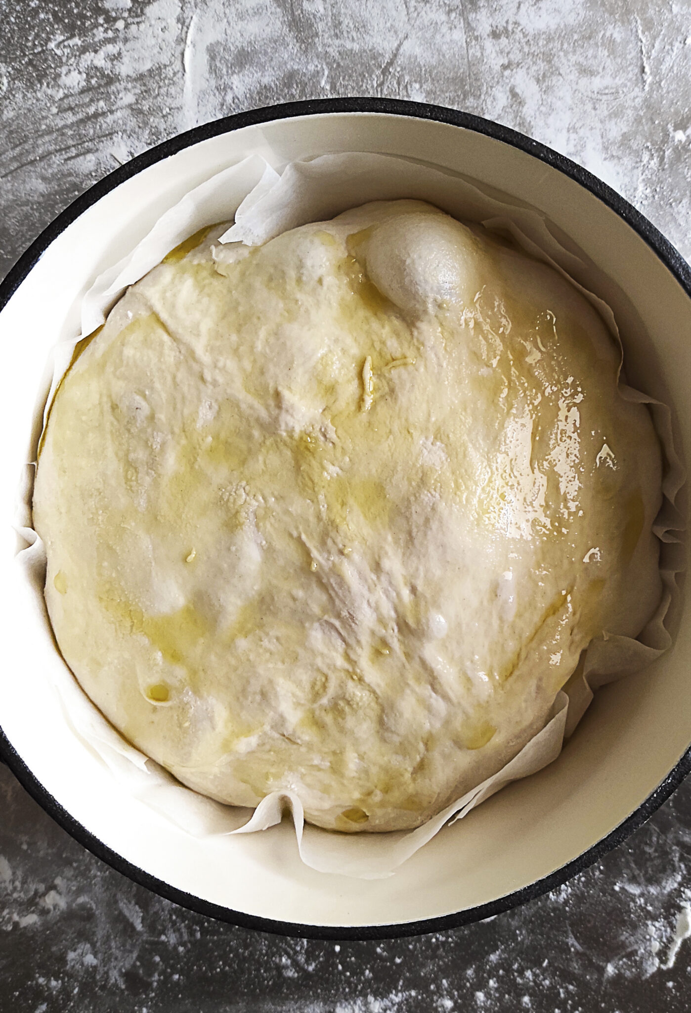 Pane cotto in pentola