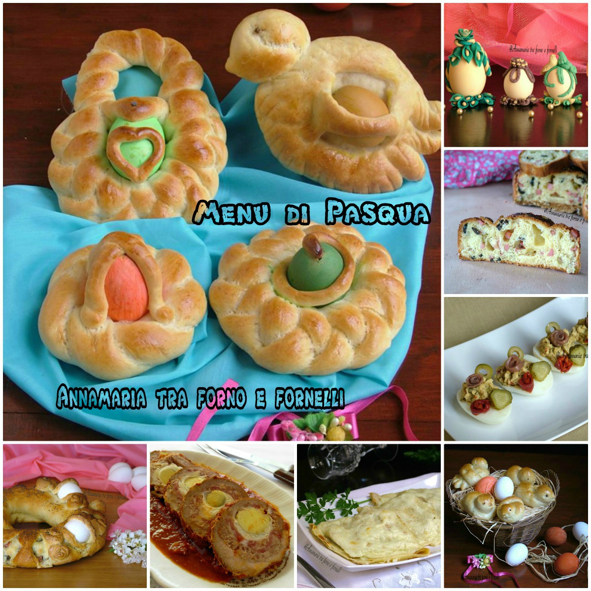 Ricette per il menu di Pasqua, tante idee semplici e sfiziose.