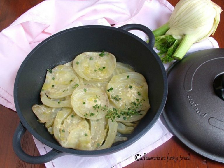 Finocchi cotti, un contorno semplice e molto saporito