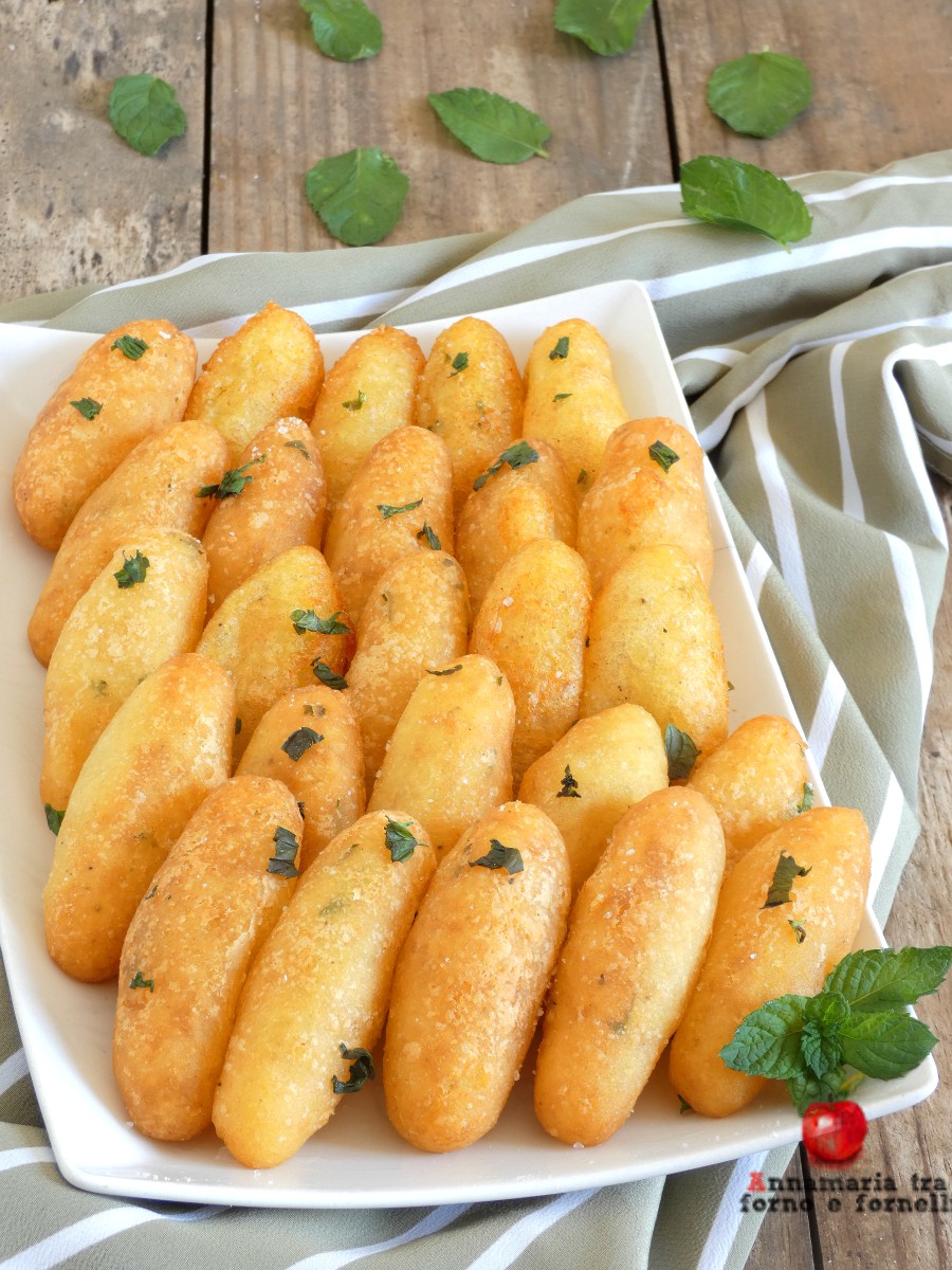 Cazzilli palermitani uno street food facilissimo e gustoso a base di ...