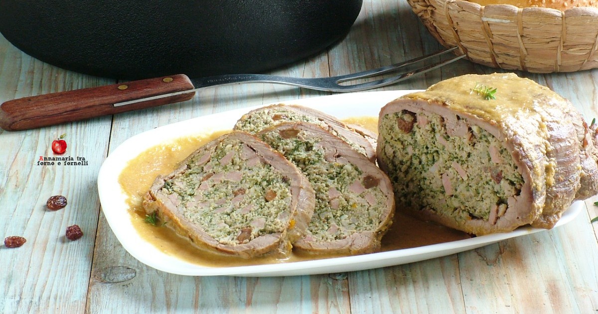 Tasca di vitello ripiena