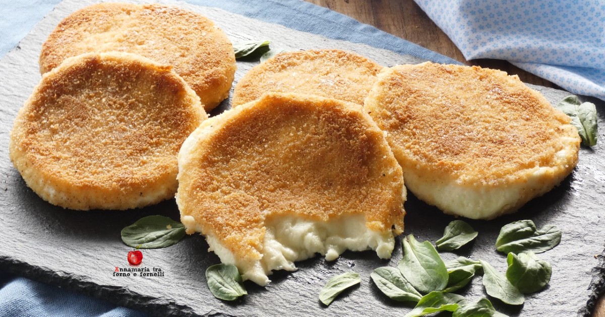 Tuma formaggio fritto - Annamaria tra forno e fornelli