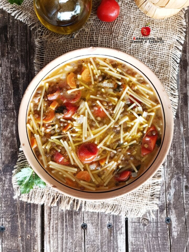minestra di lenticchie