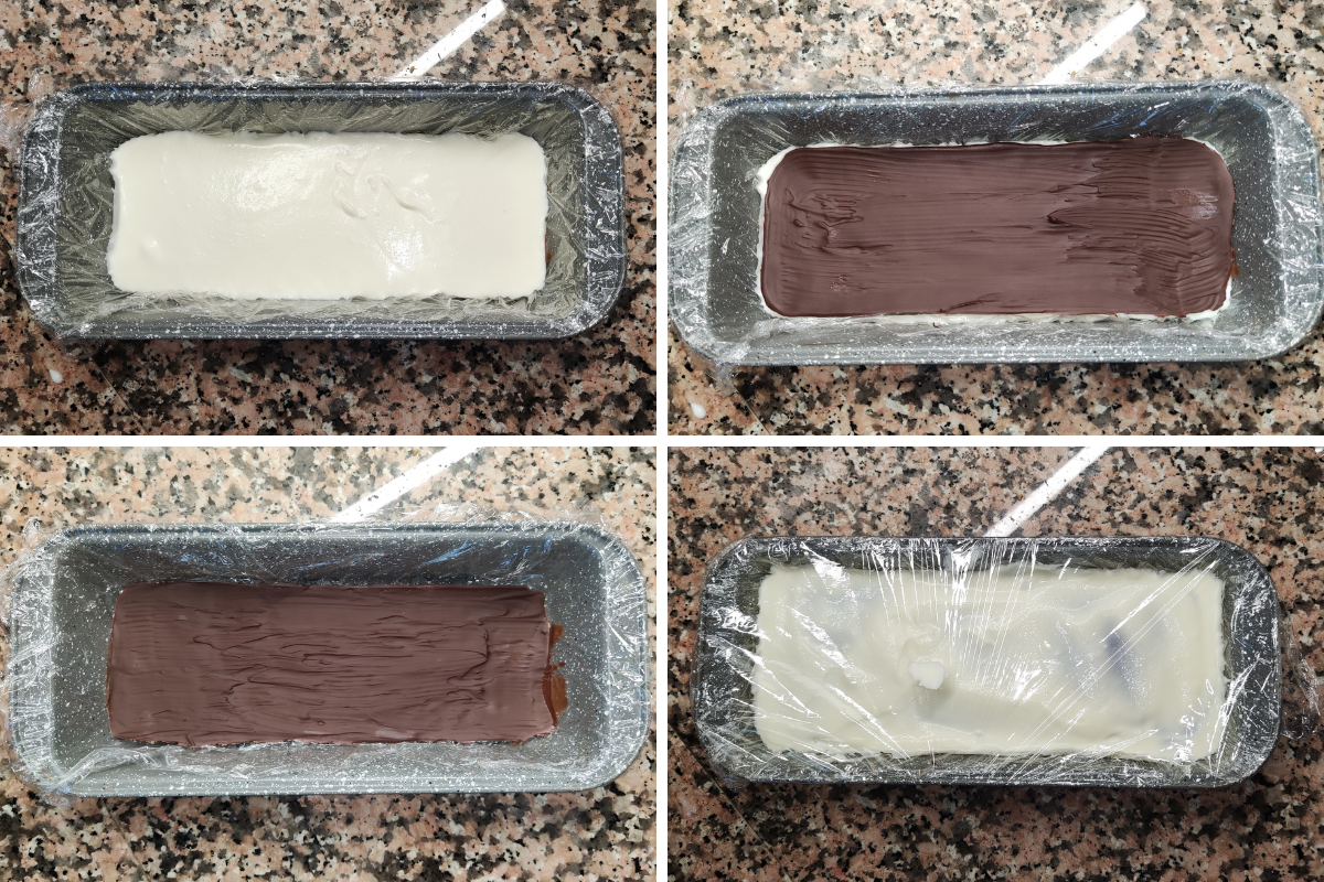 Torta gelato Viennetta fatta in casa - Facile e senza Cottura