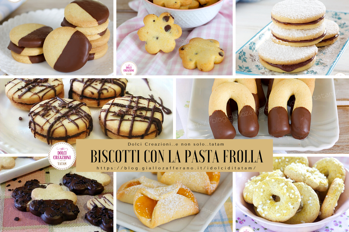 Ricette di Biscotti con la Pasta Frolla, una ricca e golosissima raccolta