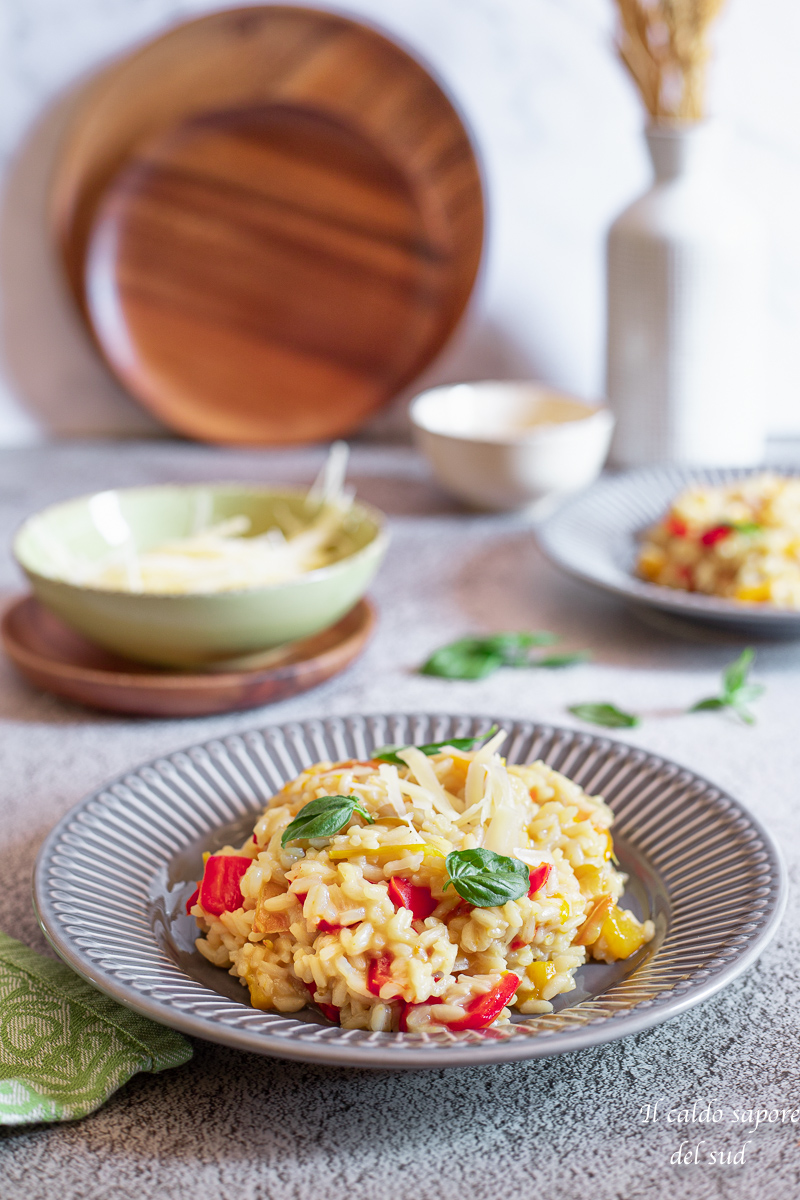 Ricetta del risotto ai peperoni - Blog di Il caldo sapore del sud