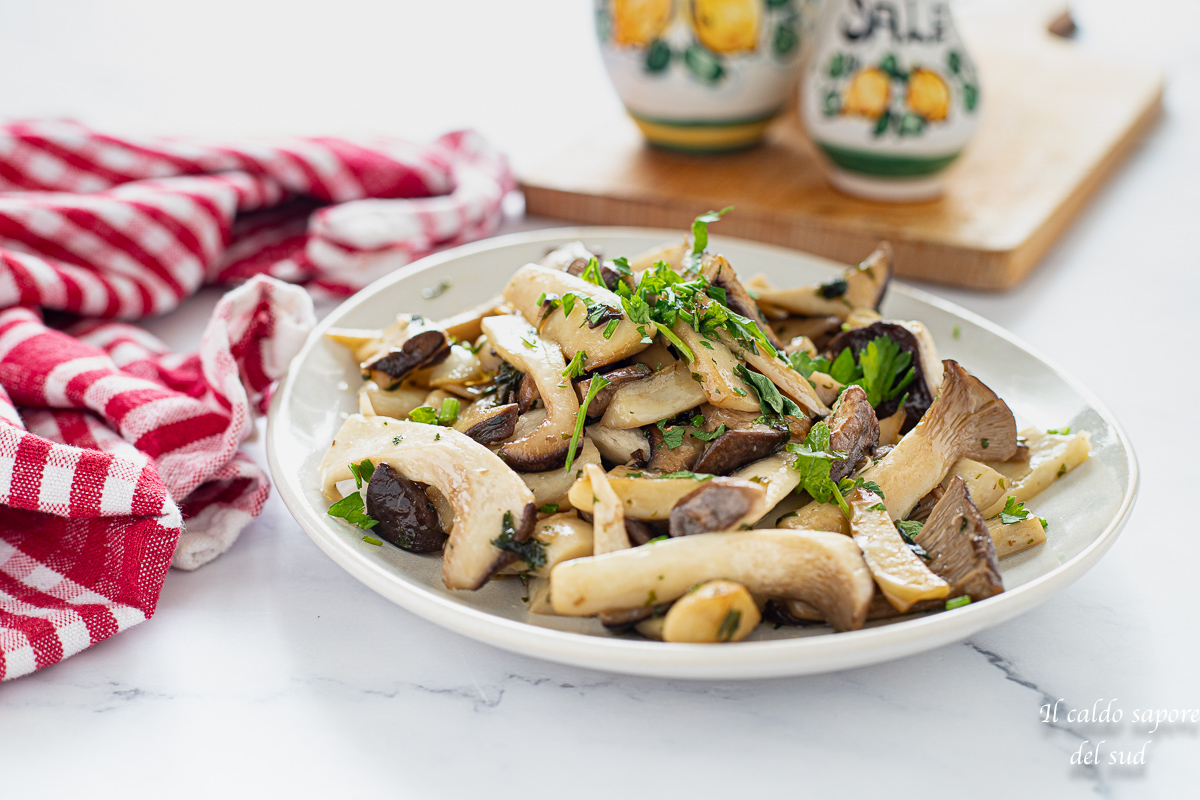 Funghi di ferla trifolati - Blog di Il caldo sapore del sud