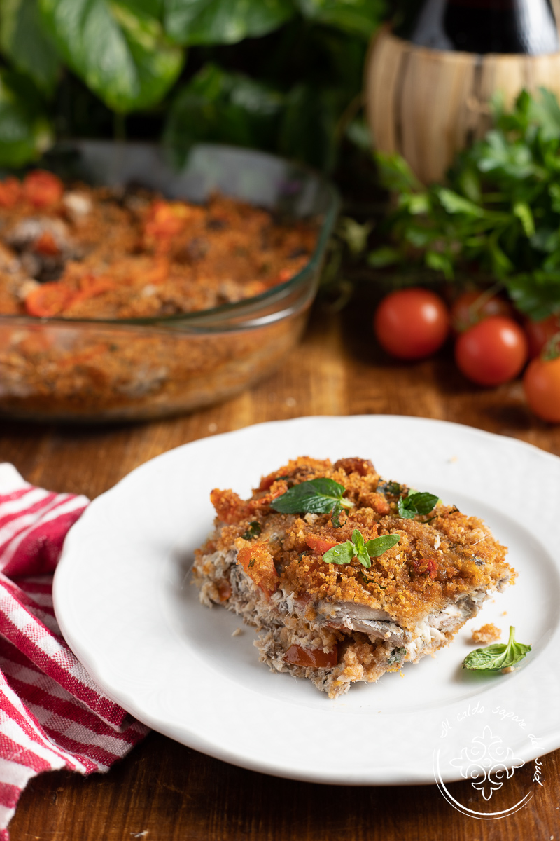 Sformato di alici alla siciliana - Blog di Il caldo sapore del sud