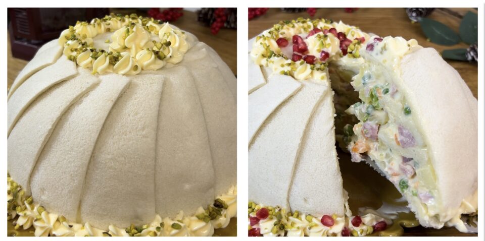 Zuccotto salato natalizio l'antipasto goloso da fare il giorno prima ...