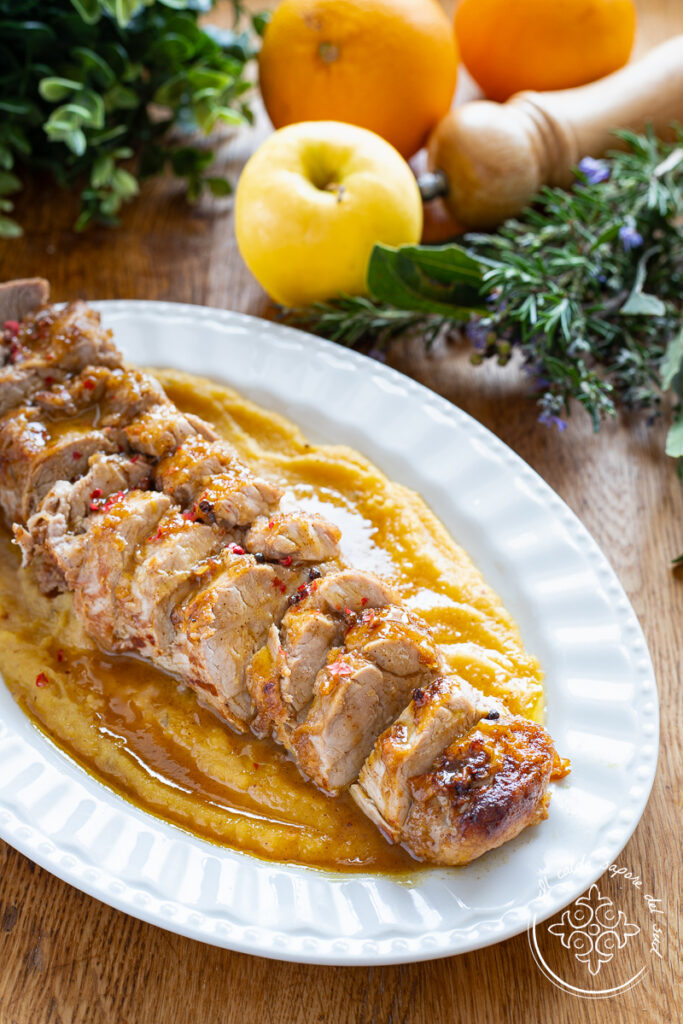 Filetto di maiale con salsa alle mele il secondo piatto elegante ed ...