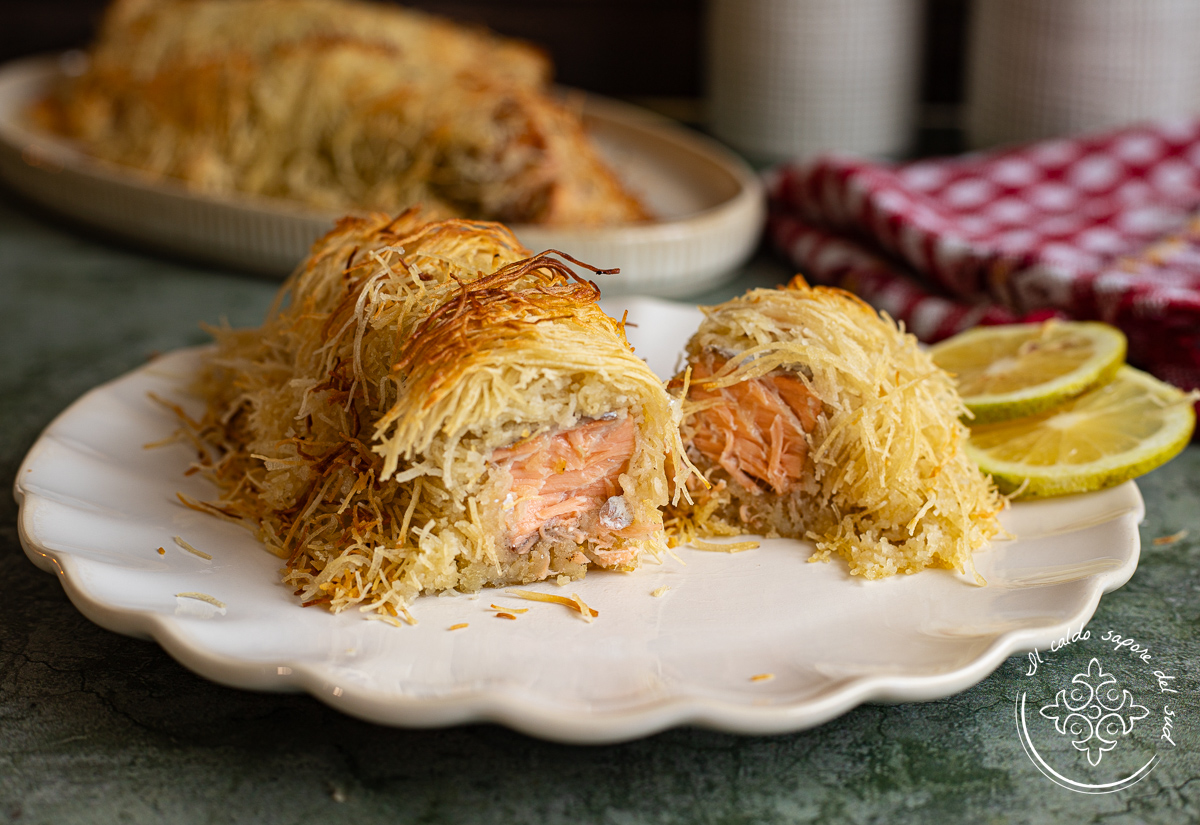 Salmone in crosta di pasta Kataifi::ricetta facile al forno - Blog di ...
