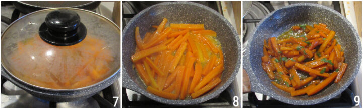 Carote glassate all'aceto balsamico in padella: contorno facile e sfizioso