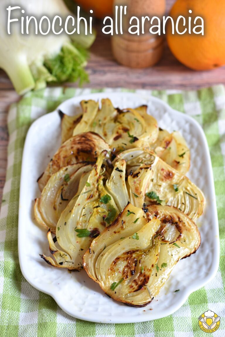 Finocchi arrosto all'arancia: ricetta contorno light facile e veloce