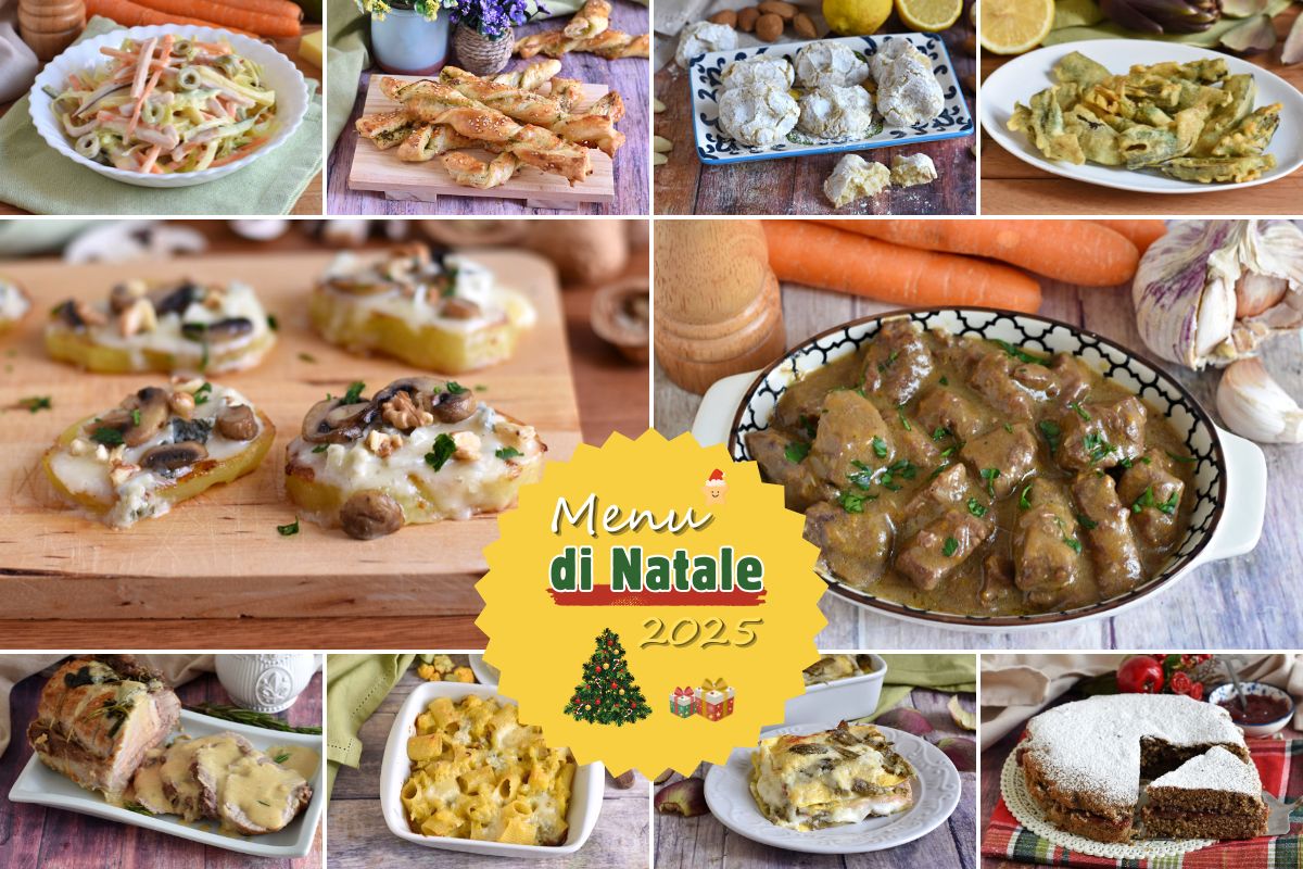 Menu di Natale 2025: antipasti, primi, secondi, contorni e dolci facili