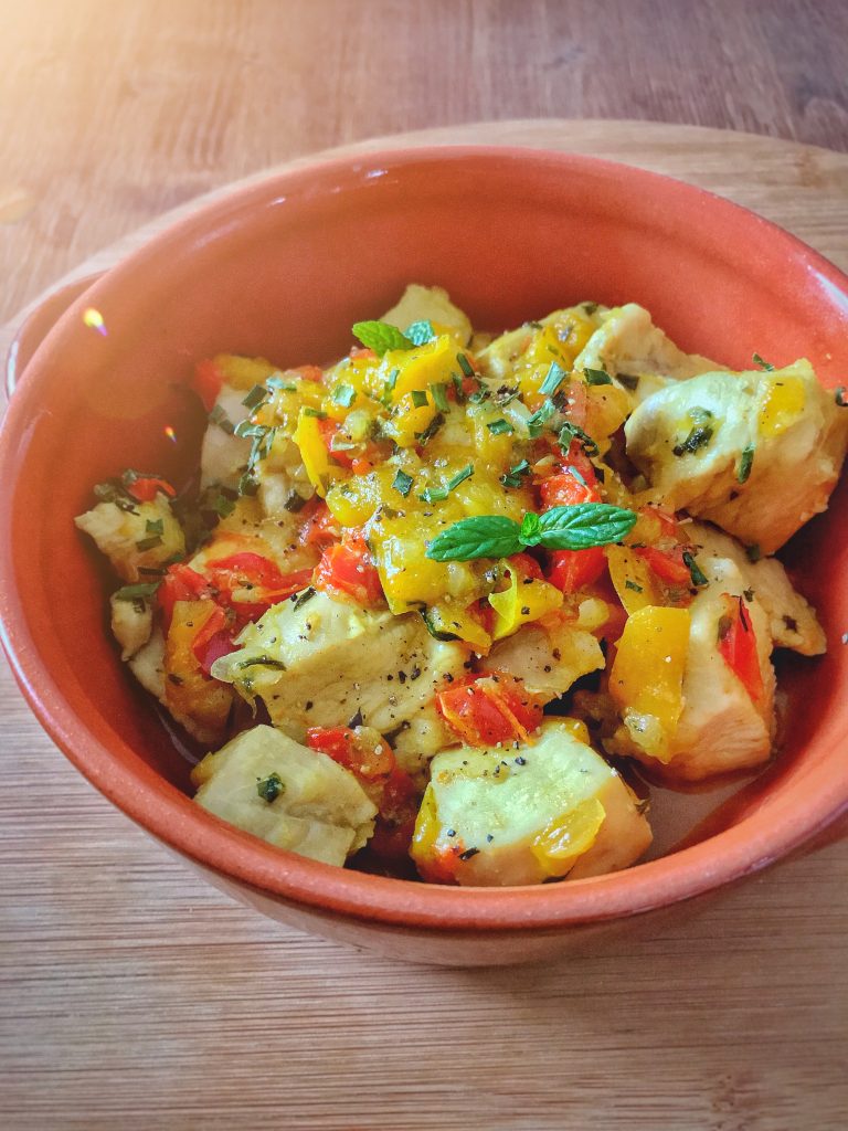 POLLO AI PEPERONI - ilpugliesechecucina