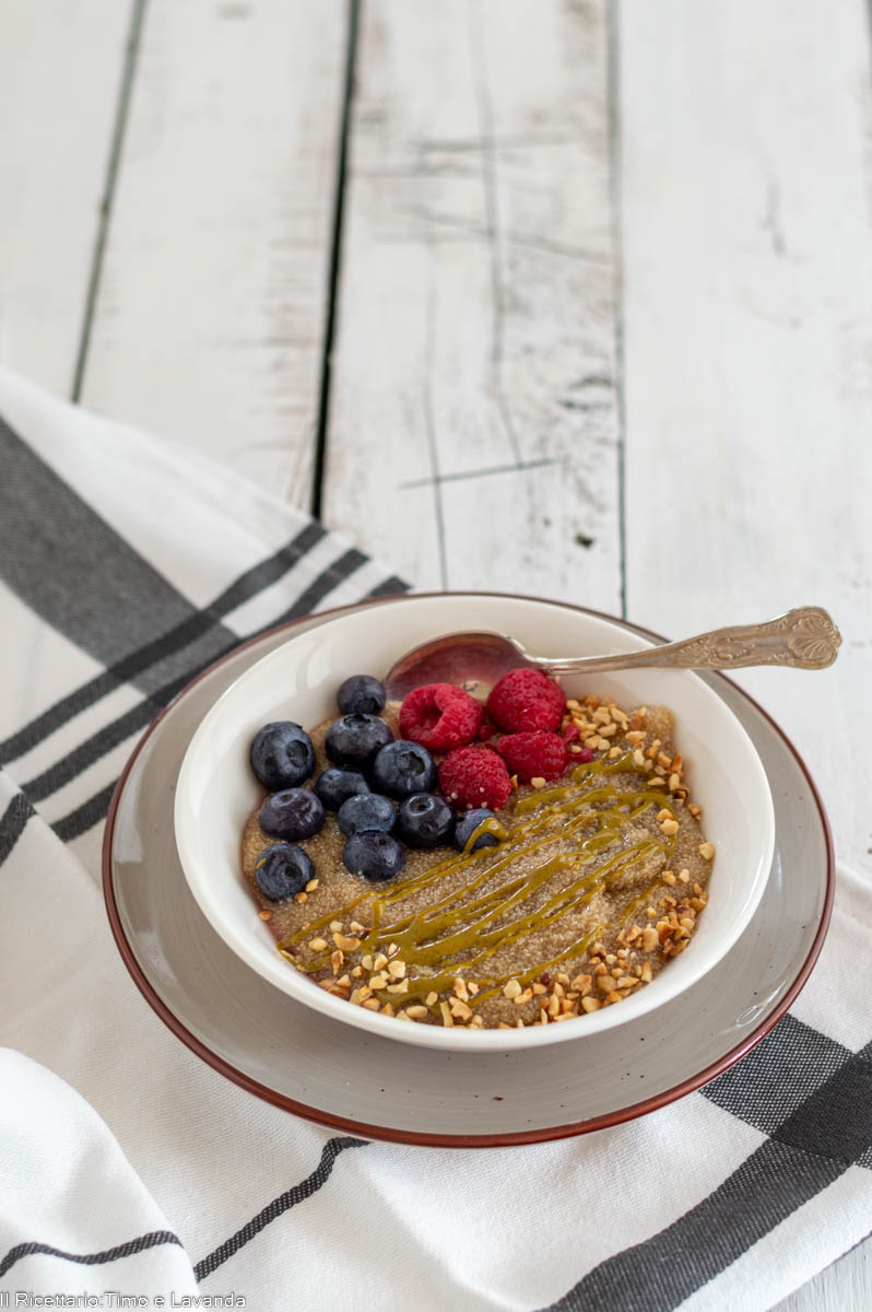 Porridge di amaranto - Il Ricettario Timo e Lavanda