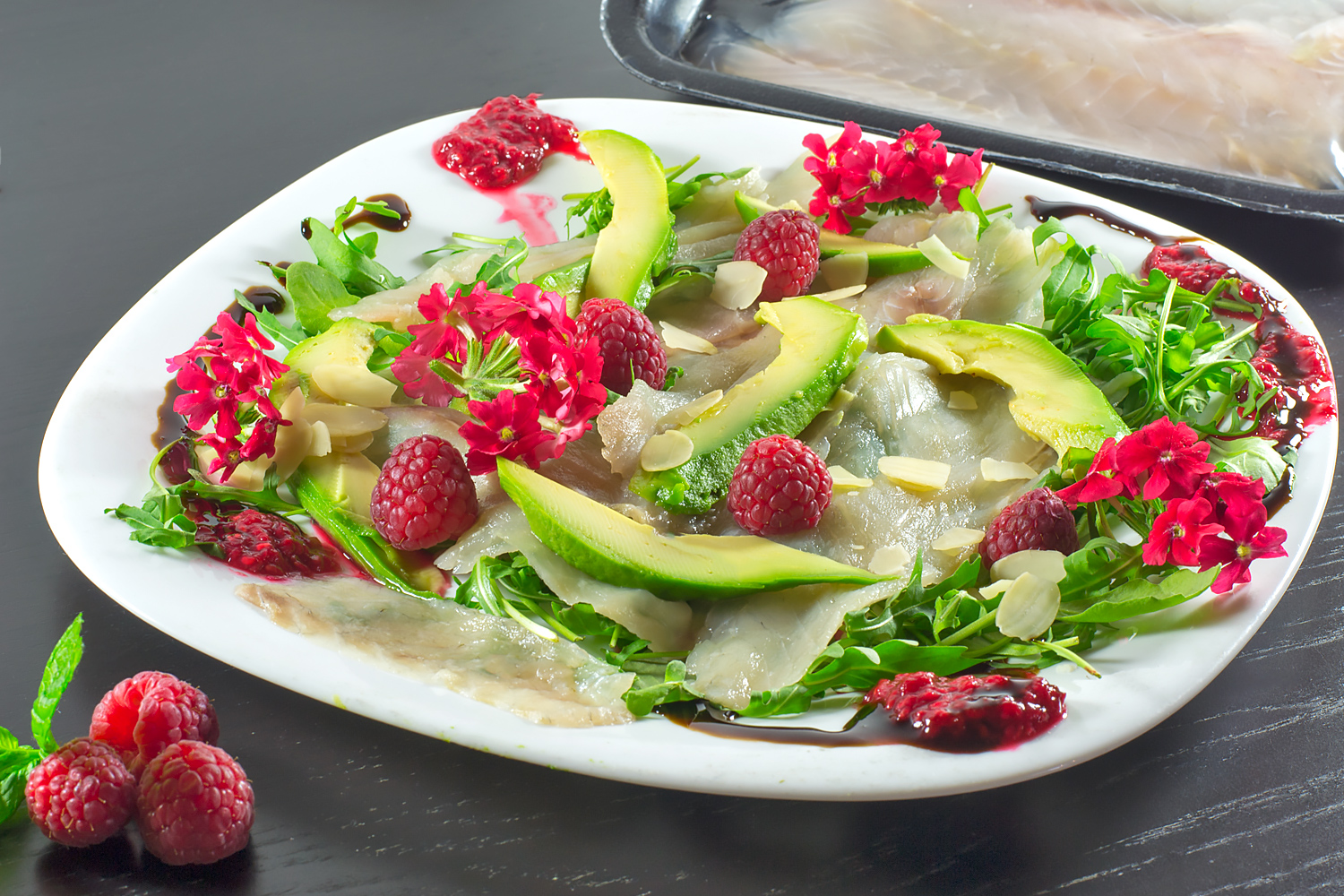 Carpaccio di Branzino da Maricoltura Biologica in Mare Aperto Azienda ...