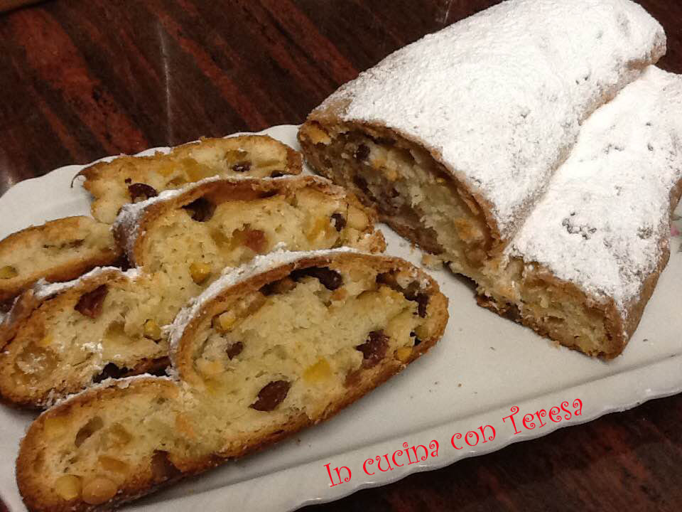 CHRISTOLLEN con lievito madre categorie:dolci della tradizione