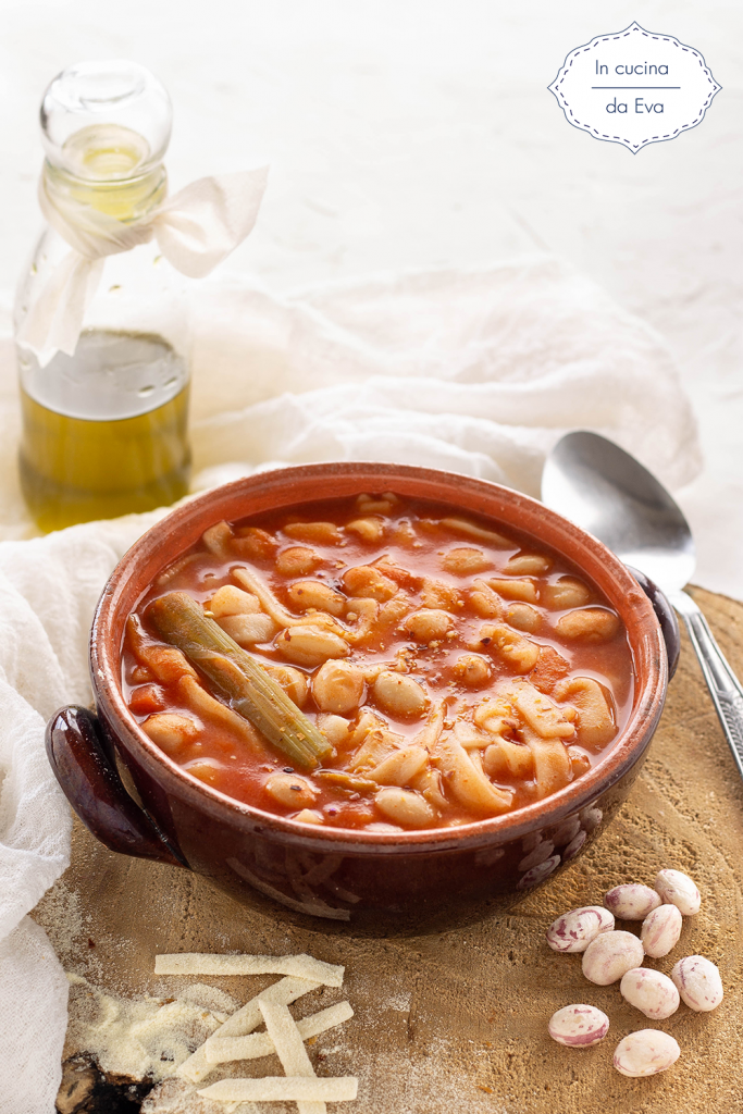 Sagne e fagioli - Ricetta primo piatto abruzzese - In cucina da Eva