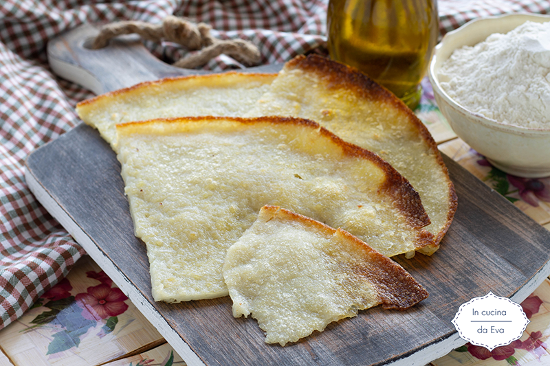 Farinata bianca di Savona - Variante della classica farinata di ceci