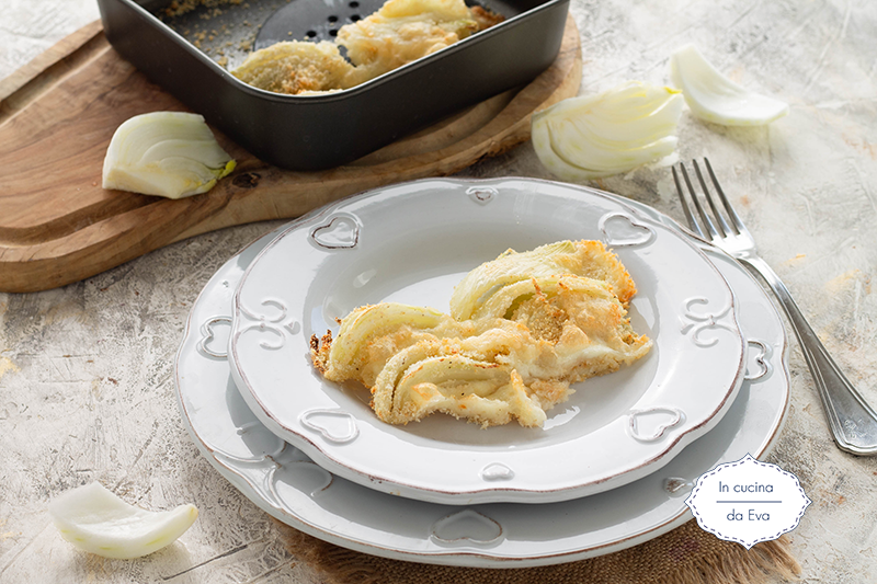 Finocchi gratinati cotti in friggitrice ad aria - Cuociono in 15 minuti