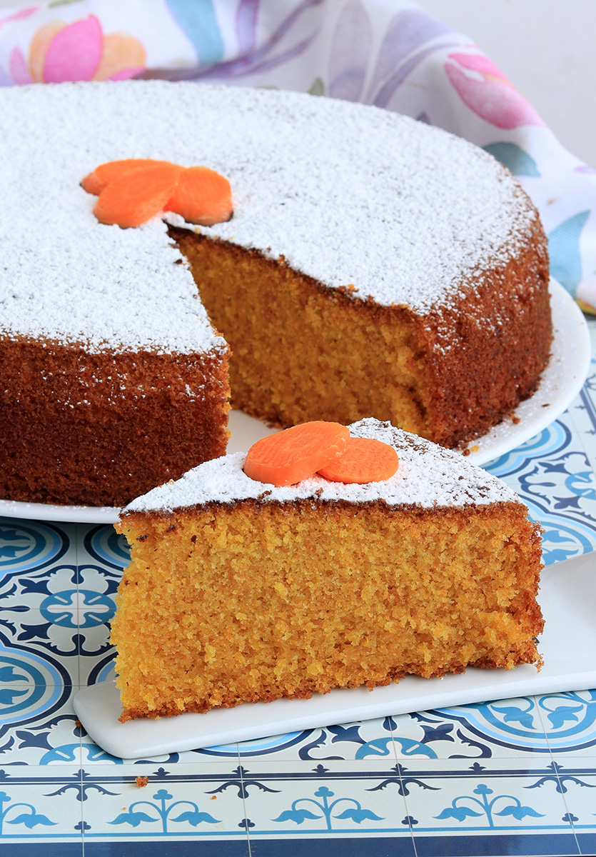TORTA DI CAROTE SENZA GLUTINE sofficissima | Inventaricette
