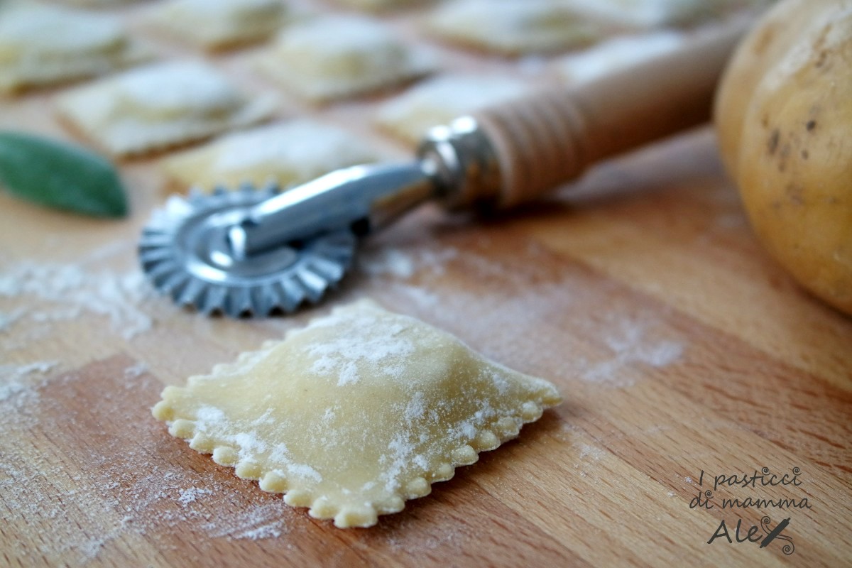 Ravioli di patate saporiti | I pasticci di mamma Alex