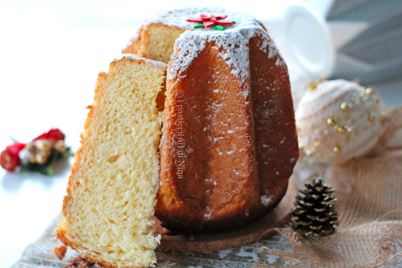 PANDORO SEMPLICE FATTO IN CASA - i pasticci(ni) di Nina
