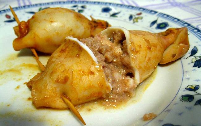 Totani ripieni-senza uova | La cucina di Katy