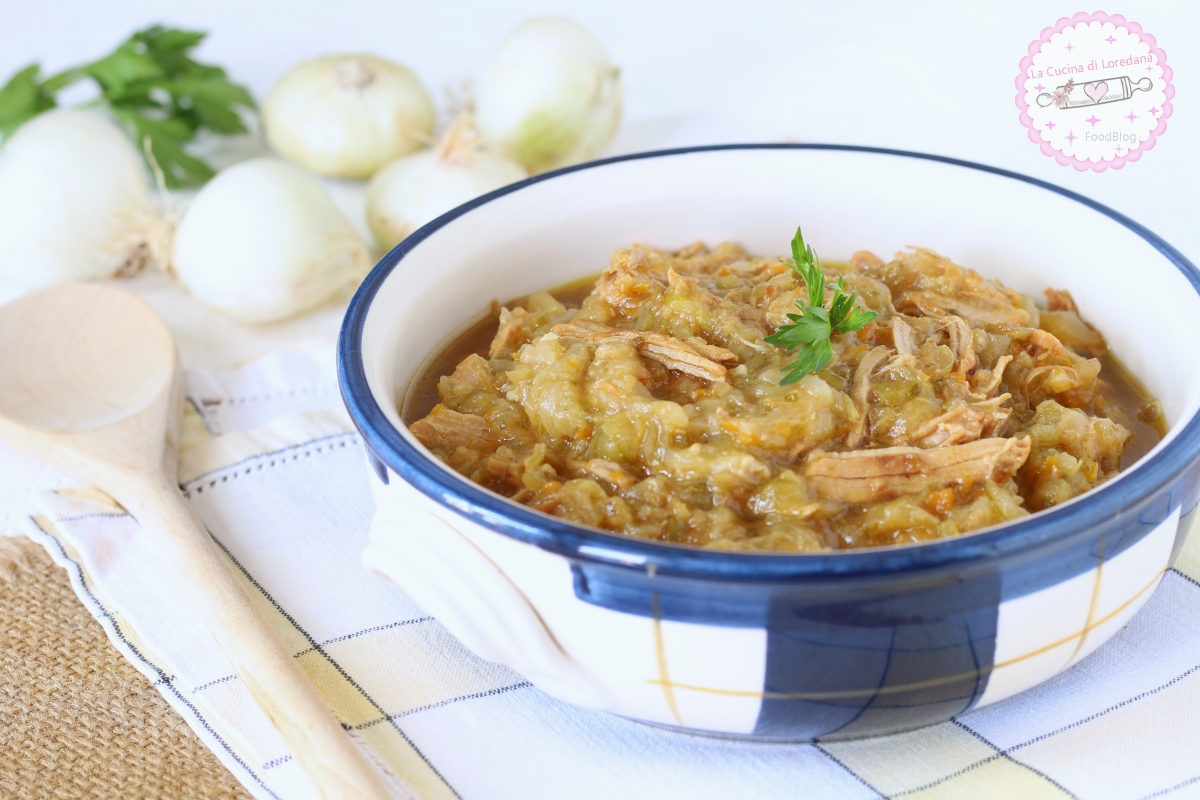 Carne alla genovese tenerissima e squisita