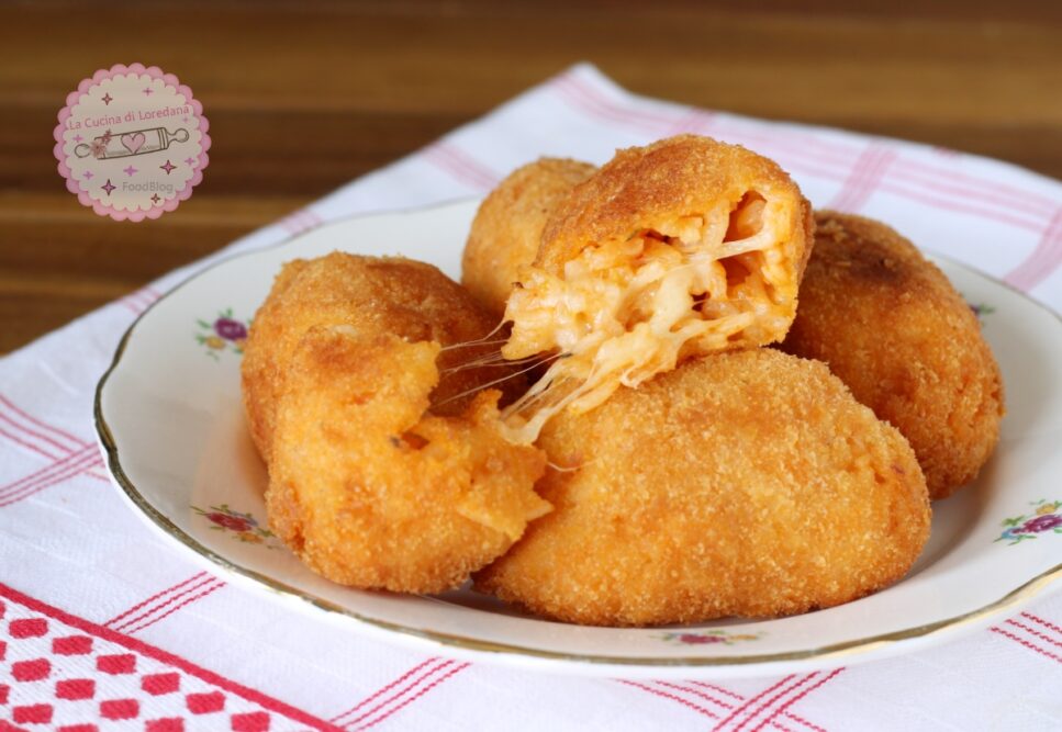 SUPPLI' DI RISO la ricetta semplice e perfetta