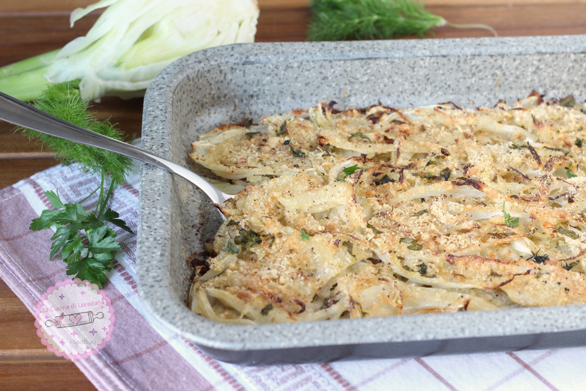 FINOCCHI E CIPOLLE AL FORNO la ricetta di un contorno perfetto