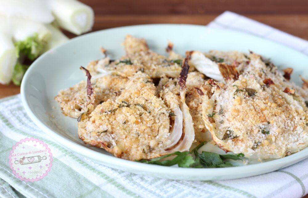 FINOCCHI GRATINATI AL FORNO la ricetta più buona con i finocchi