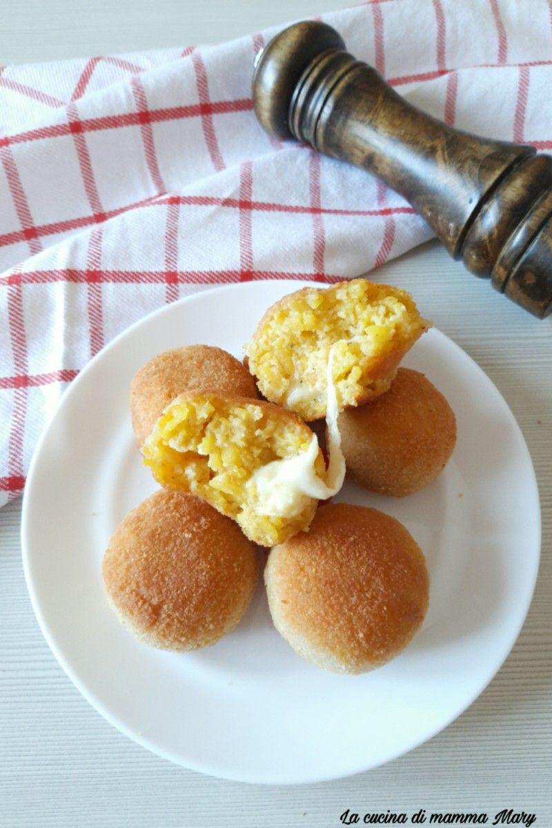 Polpette di riso allo zafferano -Ricetta di riciclo - La cucina di ...