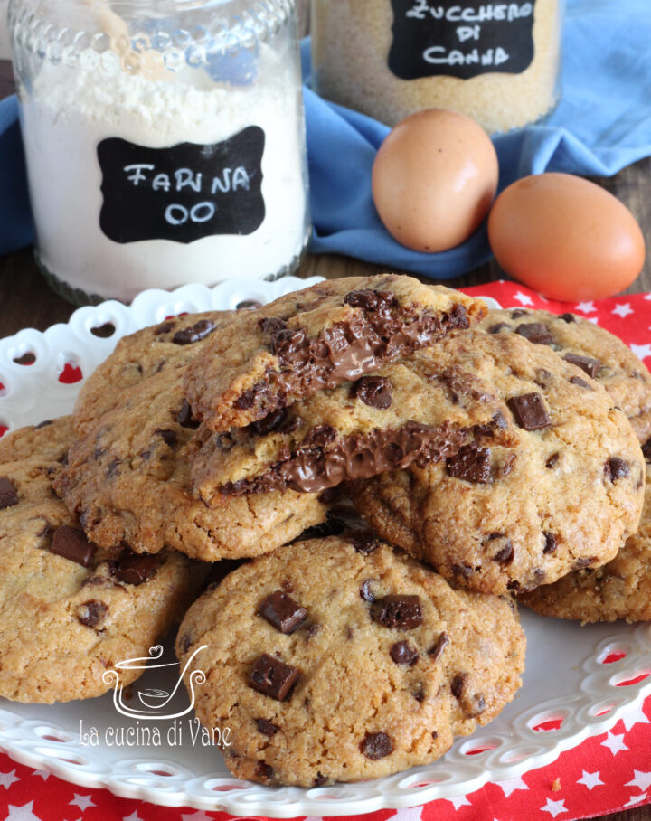 Biscotti Cookies americani ricetta originale