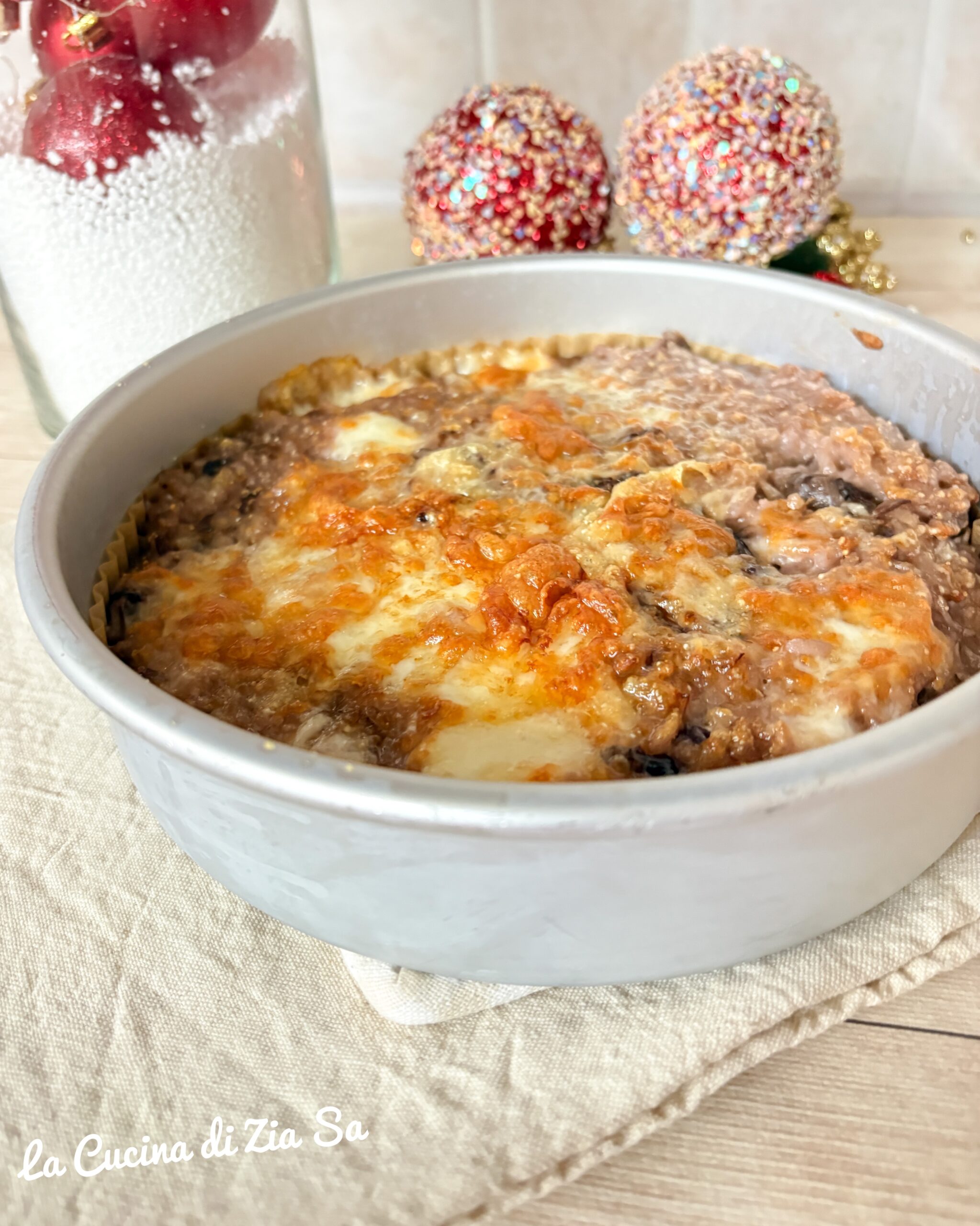 - Casa e Cucina di Zia Sa Risotto al radicchio e scamorza gratinato bimby