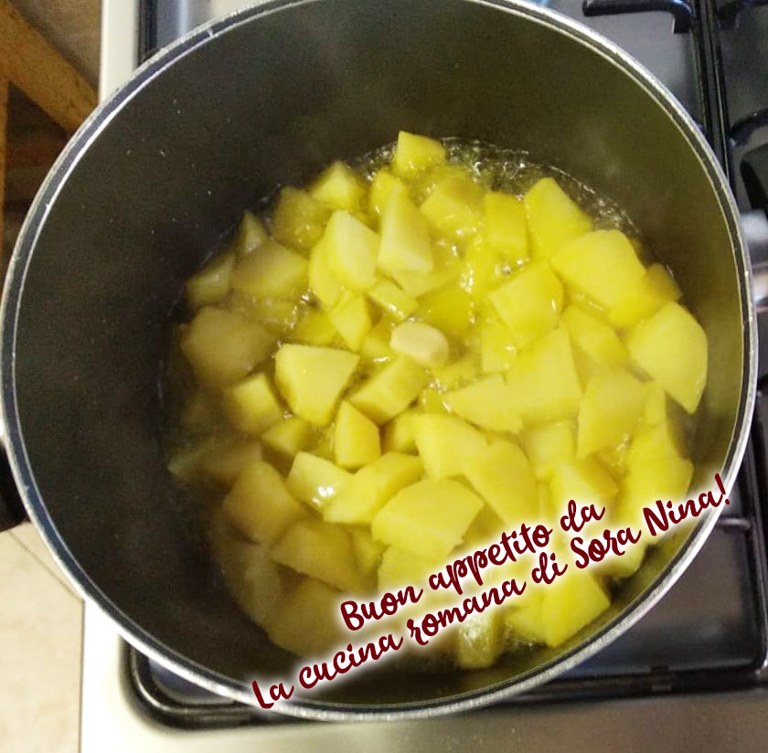 Patate trifolate - La Cucina Romana di Sora Nina
