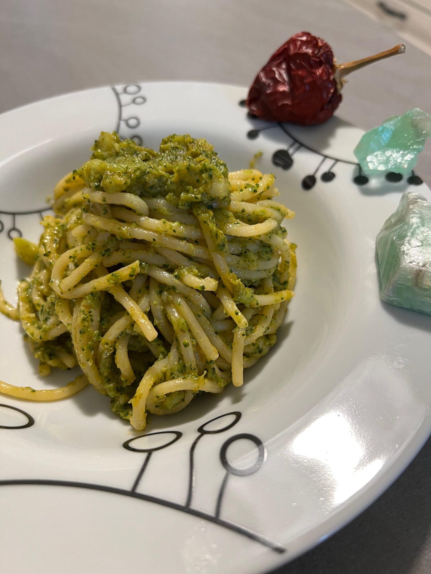 Spaghetti con broccoli e polvere di peperone crusco - Blog di ...