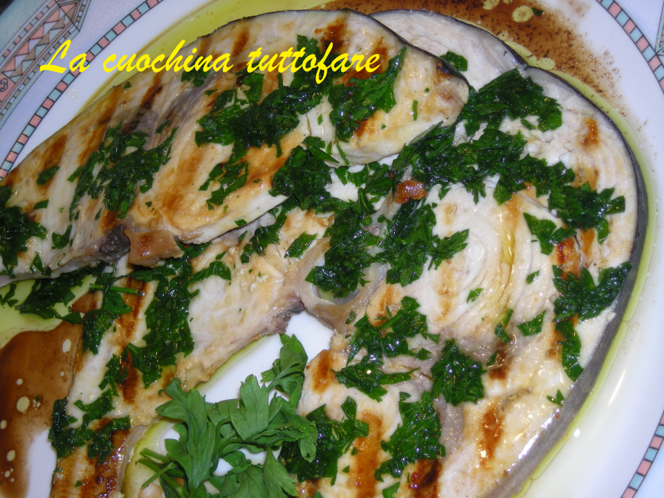 Pesce spada arrostito in padella - La Cuochina Tuttofare