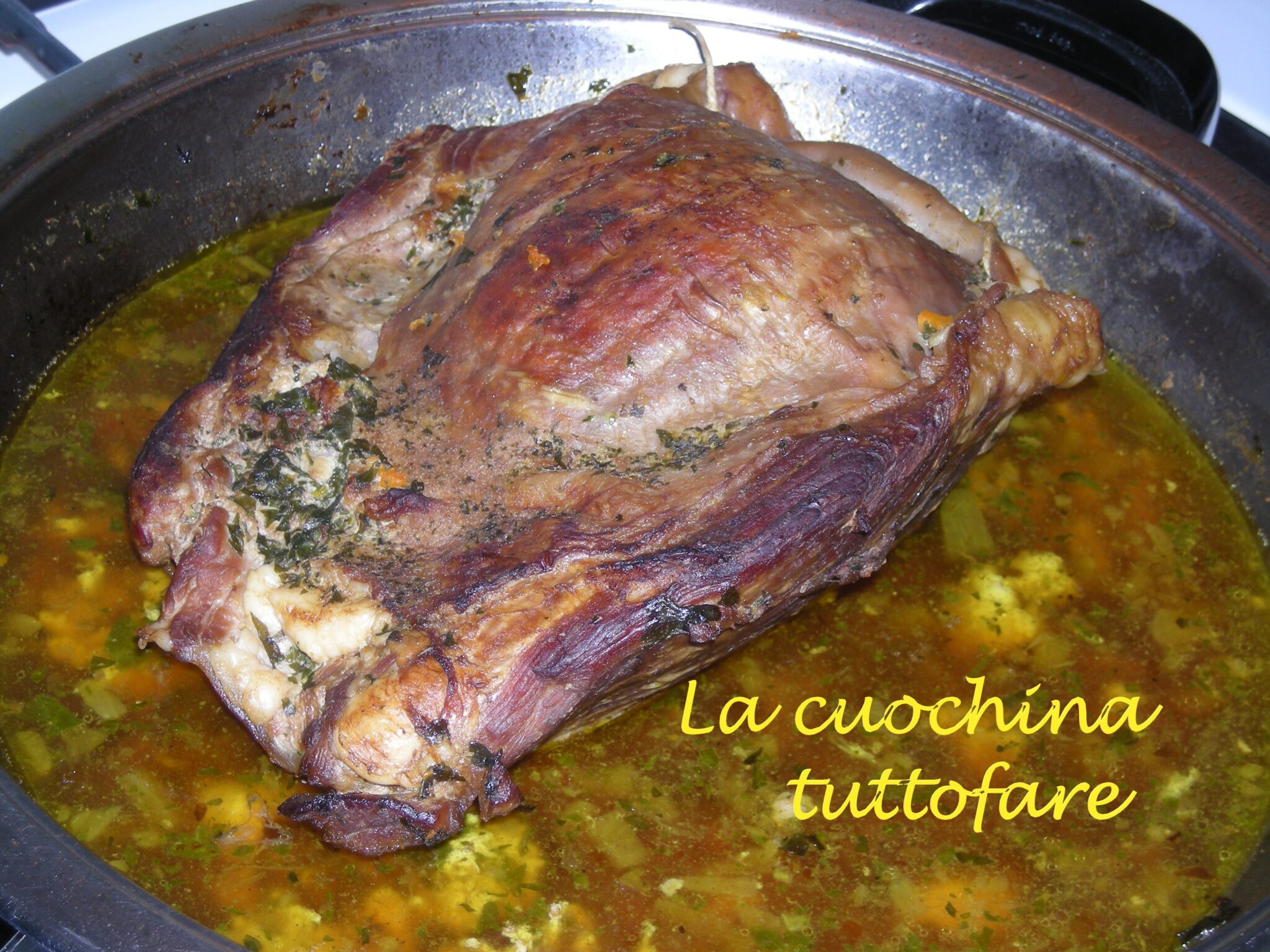 Tasca di vitello ripiena - La Cuochina Tuttofare